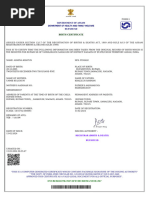 1310 2007 Certificate | PDF | Birth Certificate | Authentication