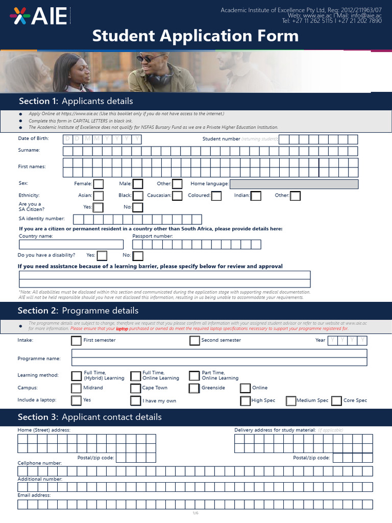 AIE Application Form Interactive Document V121223 | PDF | Mediation | Breach Of Contract