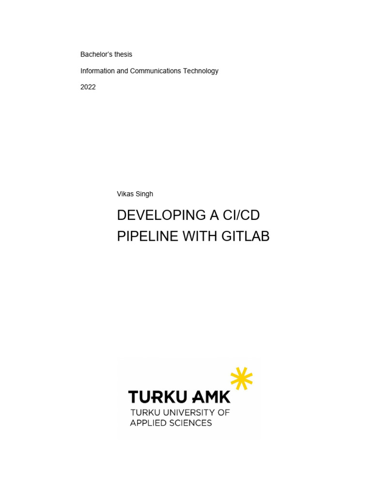 Developing A Cicd Pipeline With Gitlab | PDF | Software Development Process | Agile Software ...