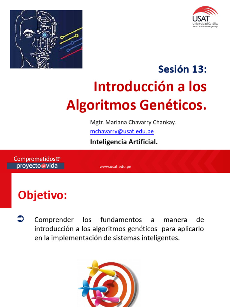 Sesion 14 - Introducción A Los Algoritmos Geneticos | PDF | Algoritmo genético | Algoritmos