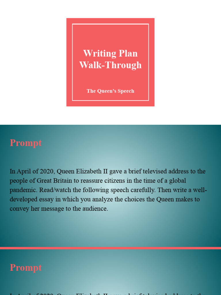 Queen's Speech Writing Guide | PDF | United Kingdom