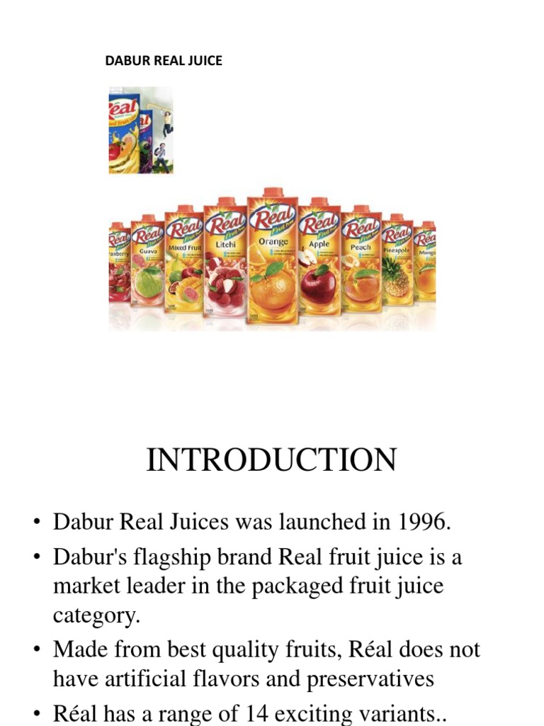 Dabur Real Juice | PDF