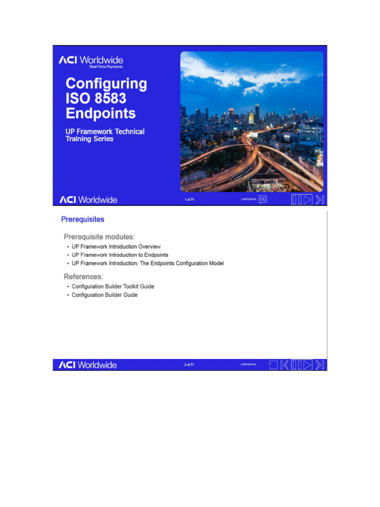10 UP Framework Basic - Configuring ISO 8583 Endpoints | PDF