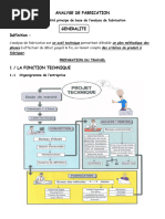 Gamme Fabrication | PDF