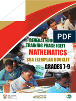 GR 8 Maths 2 in 1 Extracts | PDF | Area | Mathematics