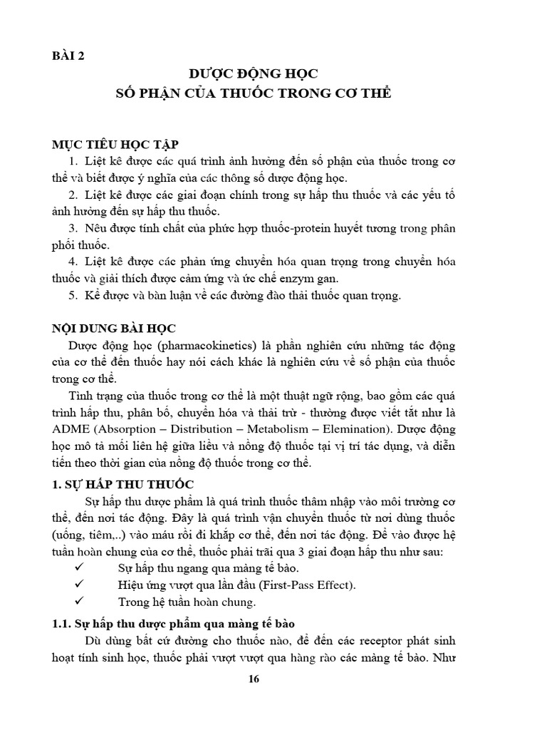 2-2018-Duoc Dong Hoc | PDF