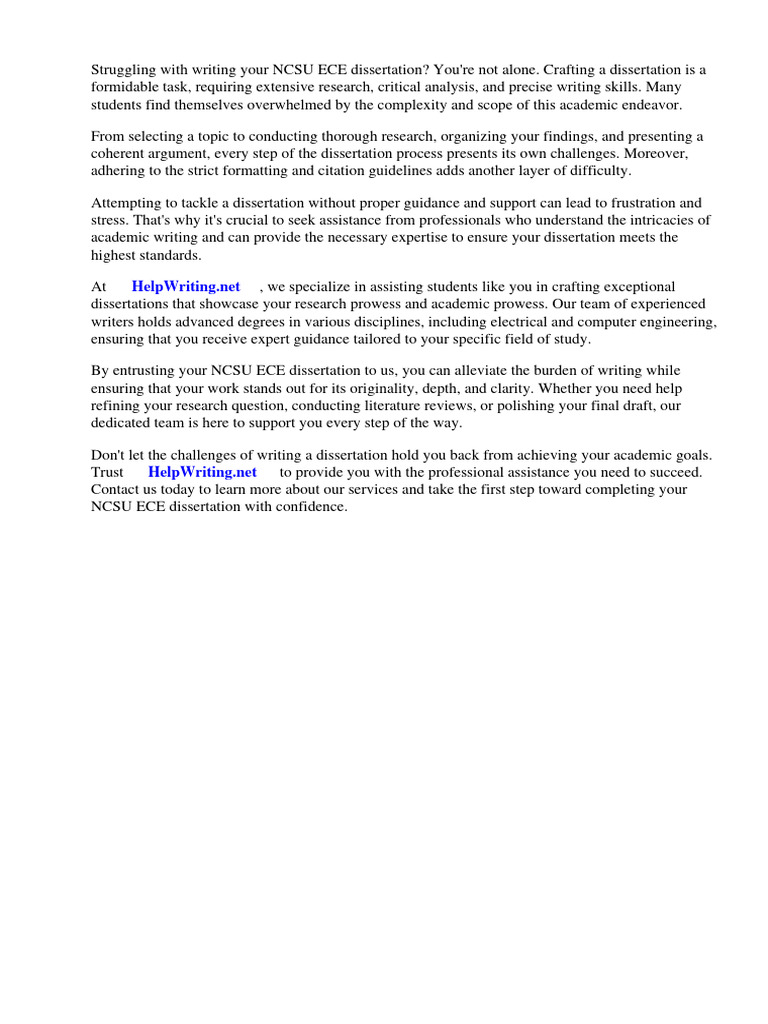 Ncsu Ece Dissertation | PDF | Sustainability | Data Science