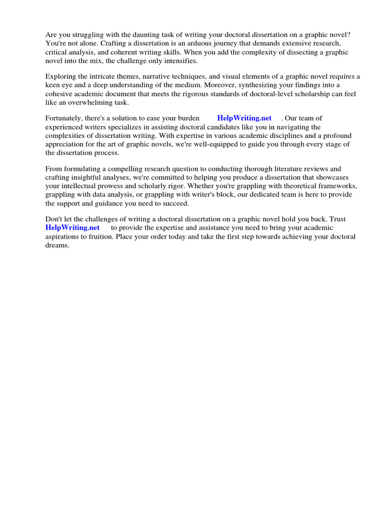 Doctoral Dissertation Graphic Novel | PDF | Thesis | Http Cookie