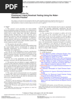 Astm E1417 | PDF | Nondestructive Testing | Ultraviolet