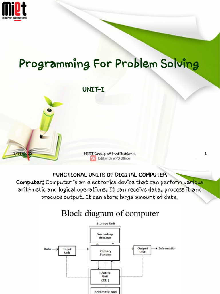 UNIT1(Theory) | PDF | Process (Computing) | Computer Data Storage
