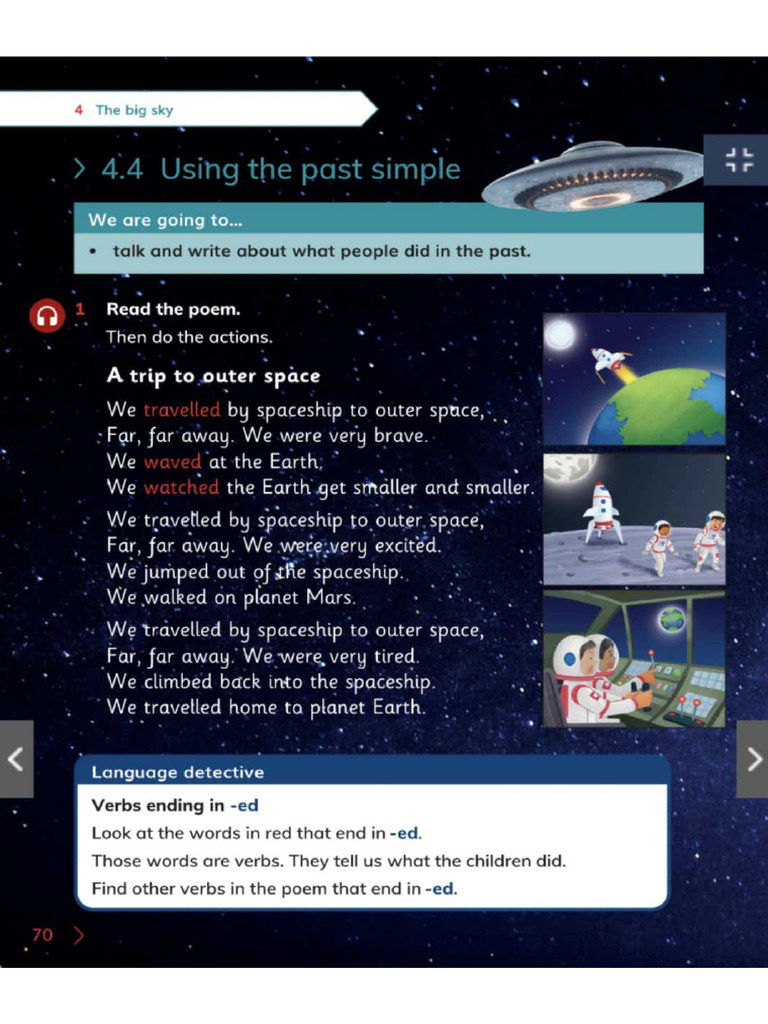 The Trip To The Moon and Grammar - Learners Book | PDF