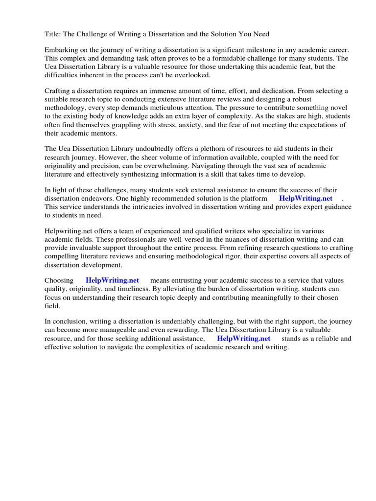 Uea Dissertation Library | PDF | Metadata | Databases