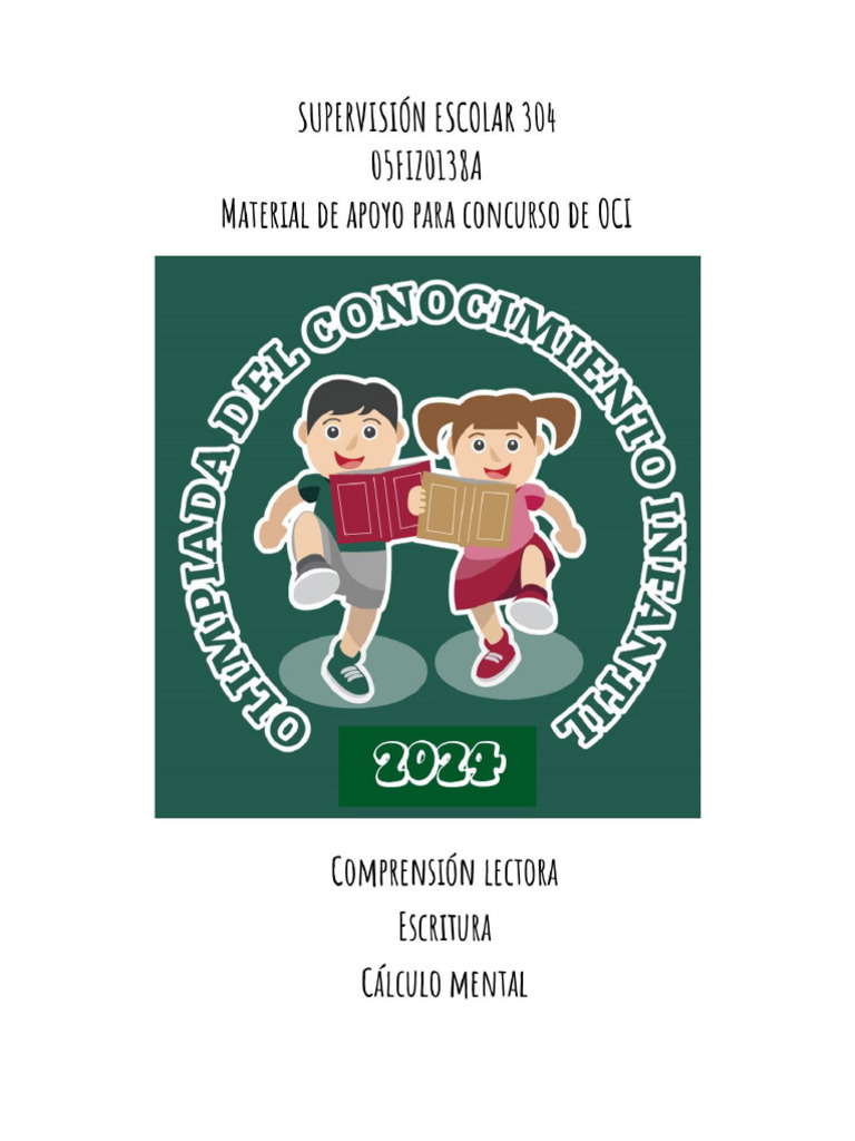 Cuadernillo Practica Oci 2024 | PDF | Cuasimodo