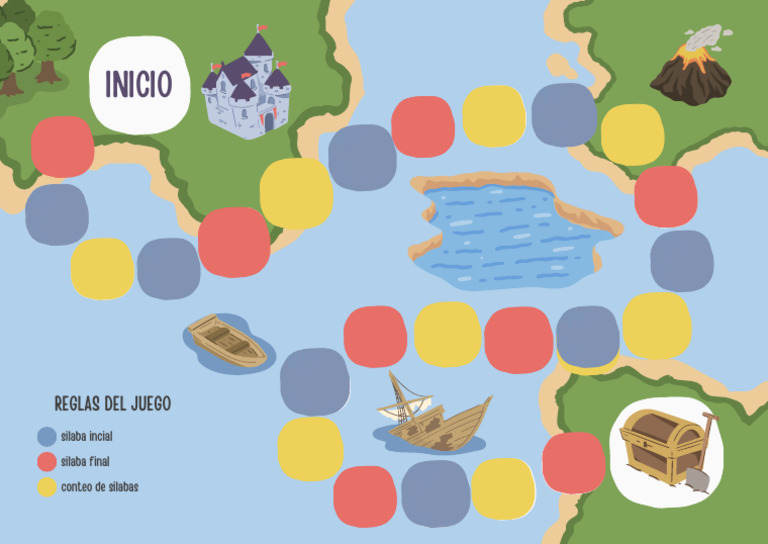 Tablero de Silaba Incial y Final | PDF