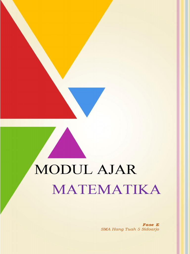 MODUL_AJAR_Kelompok 1 Matematika | PDF
