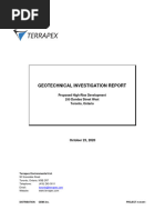 Sample Geotechnical Report | PDF | Road Surface | Soil Mechanics