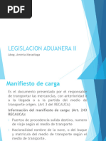 Manifiesto de Carga | PDF | aduana | Transporte