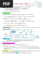 Differential Equations Cheat Sheet | PDF | Equations | Rates