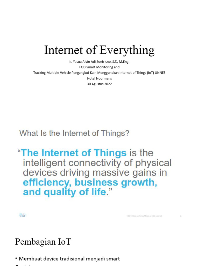 IoT Applications and Innovations Overview | PDF | Internet Of Things ...