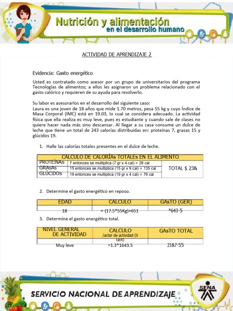 PDF Actividad 2 Nutricion | PDF