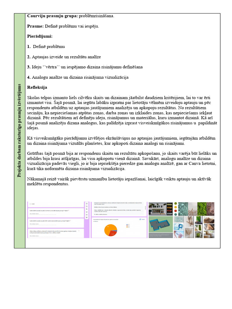 Projekta Darbs D - Portf - Pētn - D | PDF