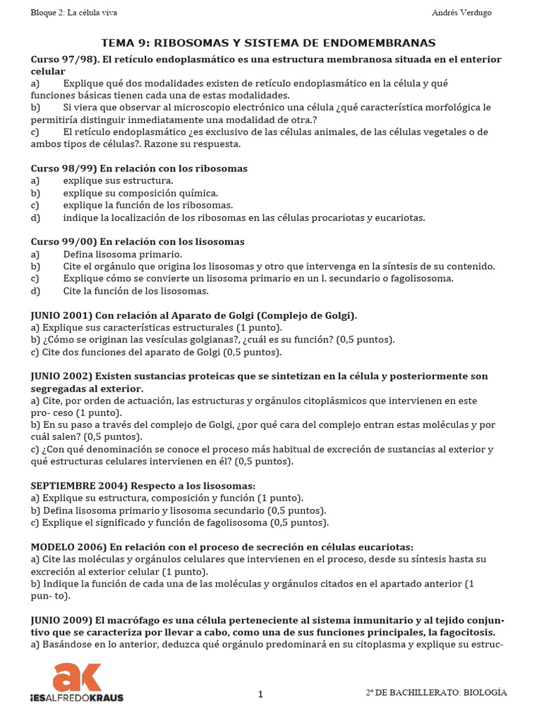 LMLM | PDF | Lisosoma | Biología Celular)