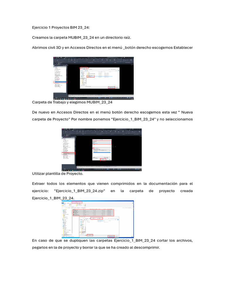 Ejercicio 1 Proyectos BIM 23 - 24 | Descargar gratis PDF | Archivo de computadora | Tecnología ...