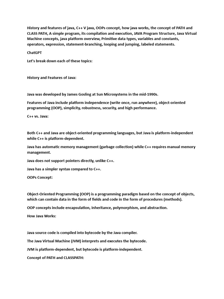 JAVA | PDF | Inheritance (Object Oriented Programming) | Method (Computer Programming)