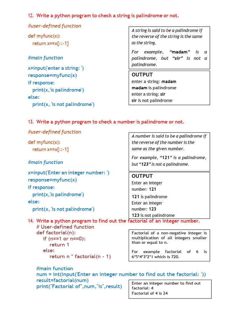 Class 9 Python QA 12-16 | PDF | String (Computer Science) | Computer Science