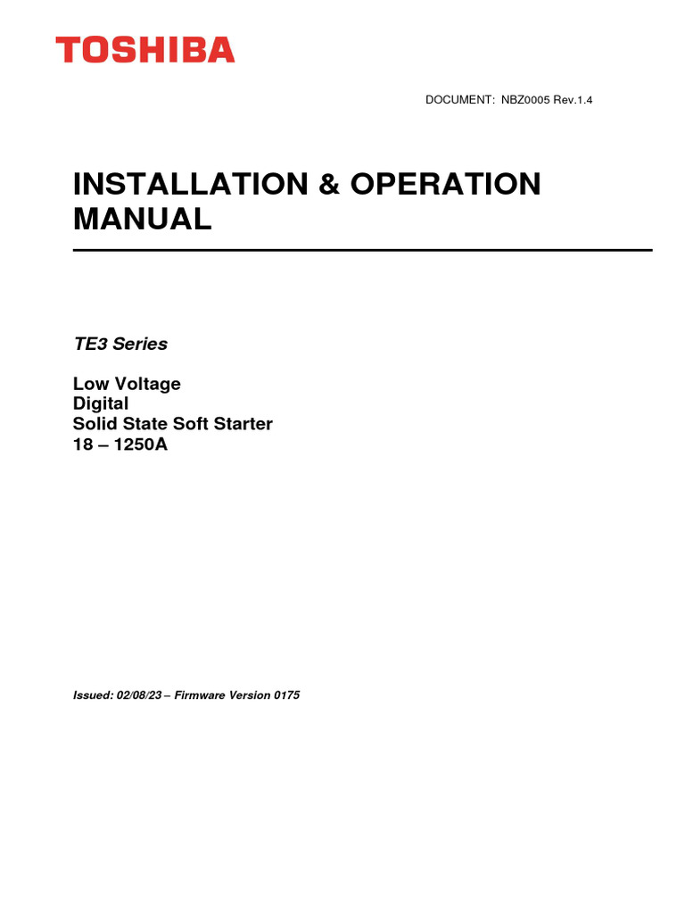 TE3 Instruction Manual | PDF | Electrical Wiring | Safety