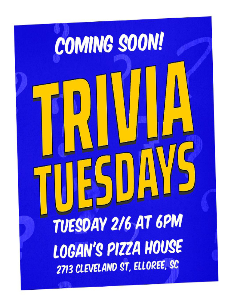 Trivia Night Tuesday | PDF