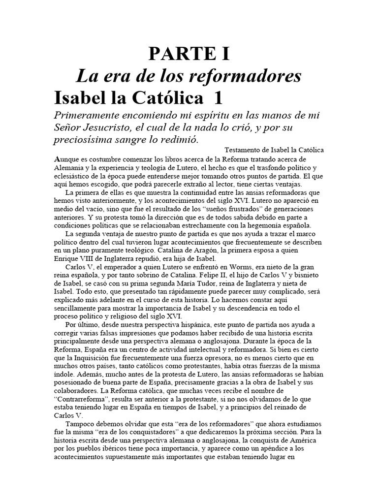 1-Isabel La Católica | PDF | Inquisición española | Inquisición