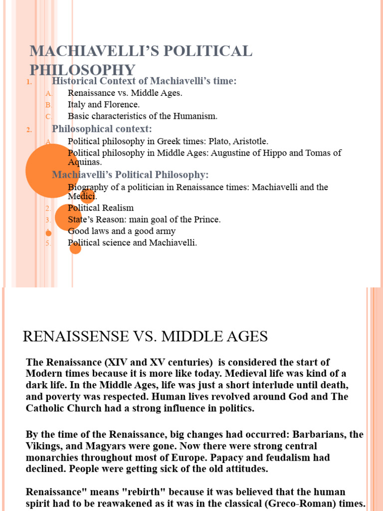 Machiavellis Philosophy | PDF | The Prince | Niccolò Machiavelli