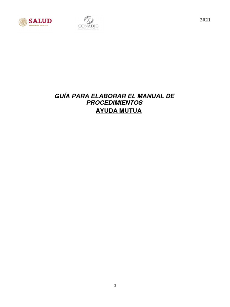 Guia Manual de Procedimientos 2021 Am | PDF | La dependencia de sustancias | Diagnostico medico