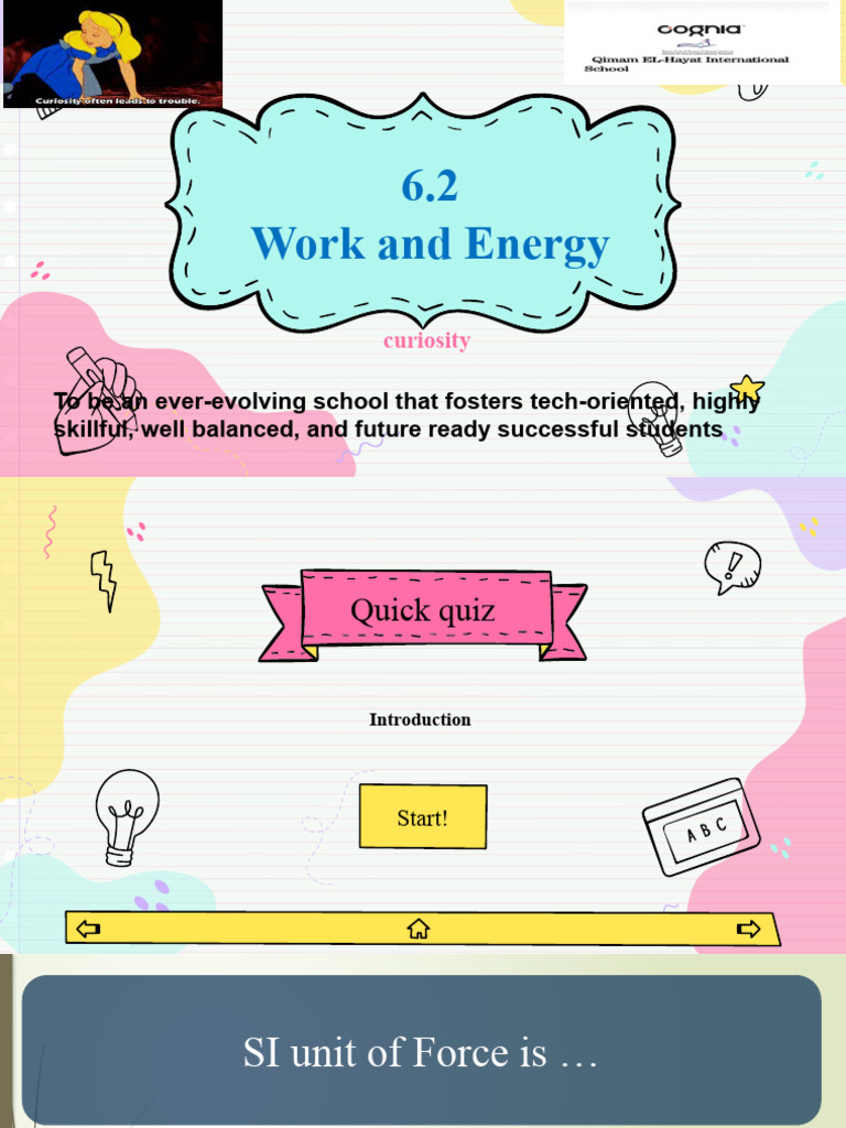 6.2 Work and Energy 2 | PDF | Potential Energy | Force