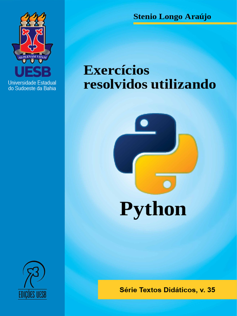 Exercicios Resolvidos Utilizando Python 21.08.2023 | PDF | Python ...