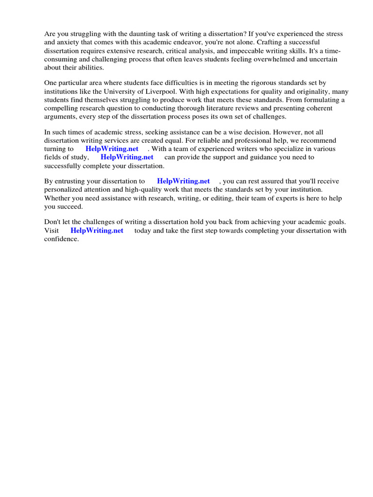 University of Liverpool Dissertation Fail | PDF | Http Cookie | Thesis