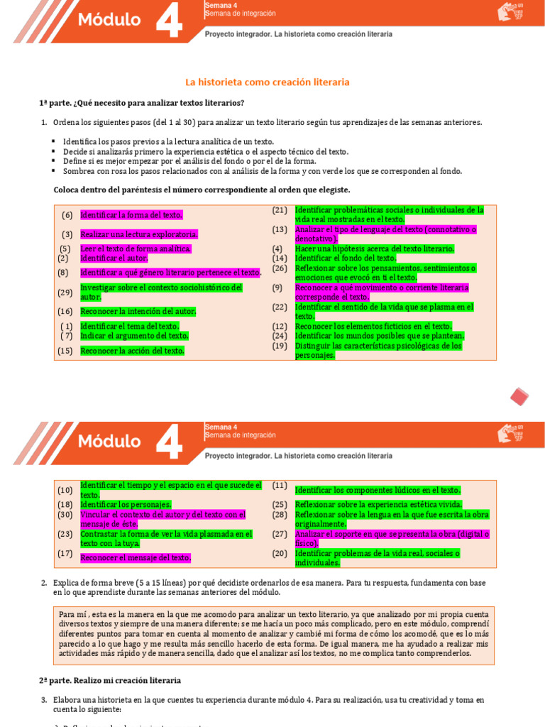 Proyecto Integrador - La Historieta Como Creación Literaria | PDF ...