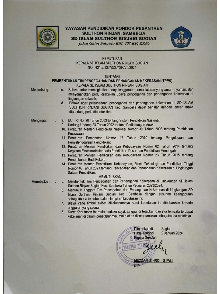 SK SD Terbaru - Compressed | PDF