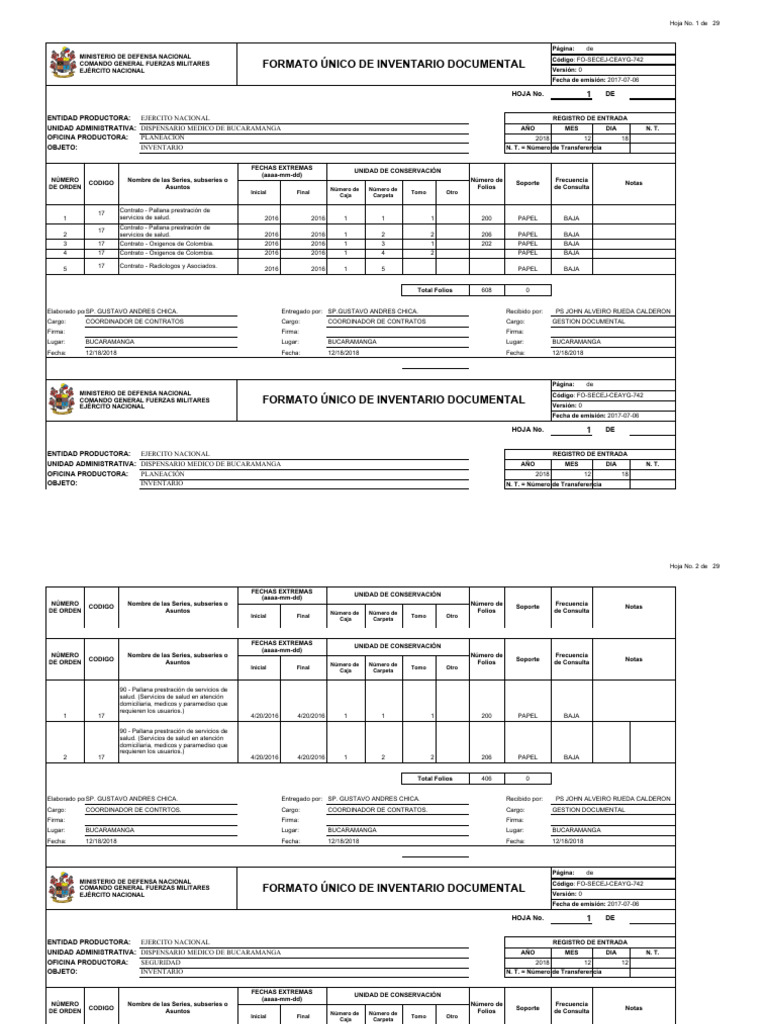 Fuid Historias Clinicas | PDF | Gestión de registros | Historial médico