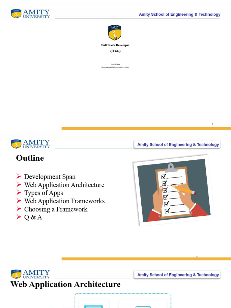 Lecture-1.2 - FS | PDF | Dynamic Web Page | Web Application