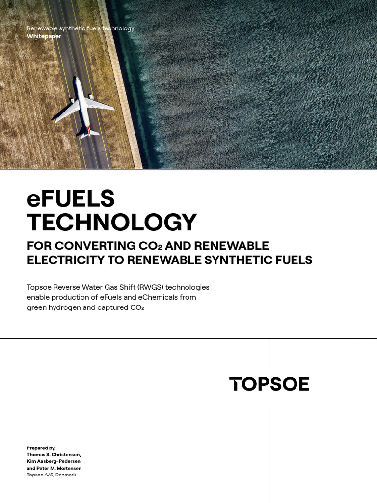 Topsoe EFUELS Technology For Converting CO2 To Renewable Synthetic Fuel ...