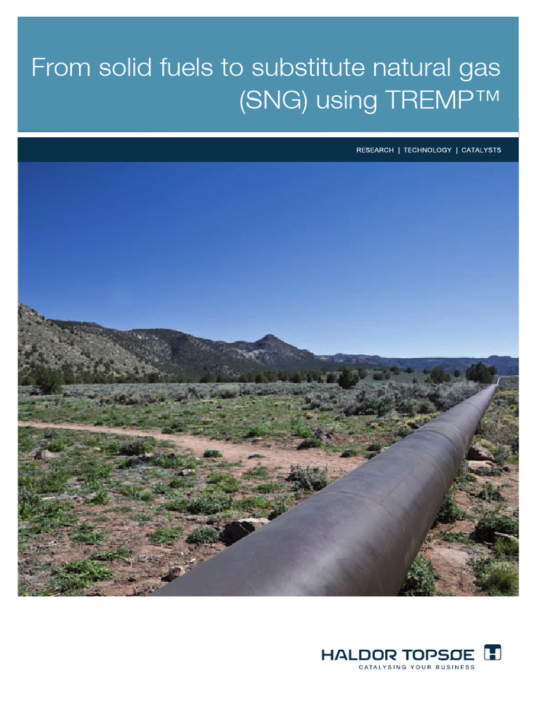 Topsoe Solid Fuels to Substitute Natural Gas Using TREMP | PDF ...