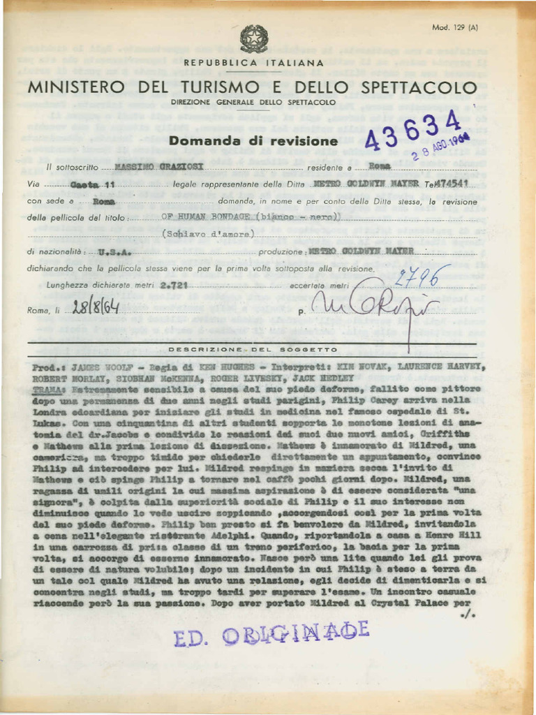 Schiavo-damore-Of-Human-Bondage-Edizione-Originale | PDF