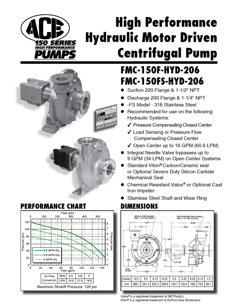 FMC-150F-HYD Versão 141105 | PDF | Manufactured Goods | Chemical ...