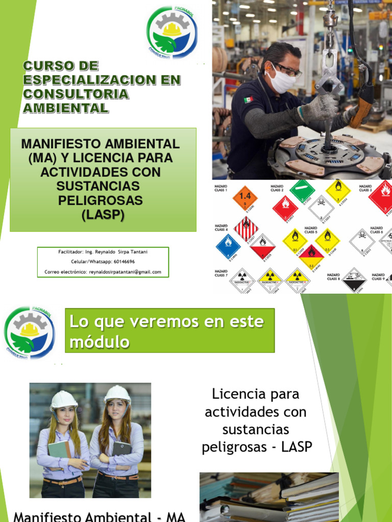 Manifiesto Ambiental Lasp | PDF | La contaminación del aire | Entorno natural