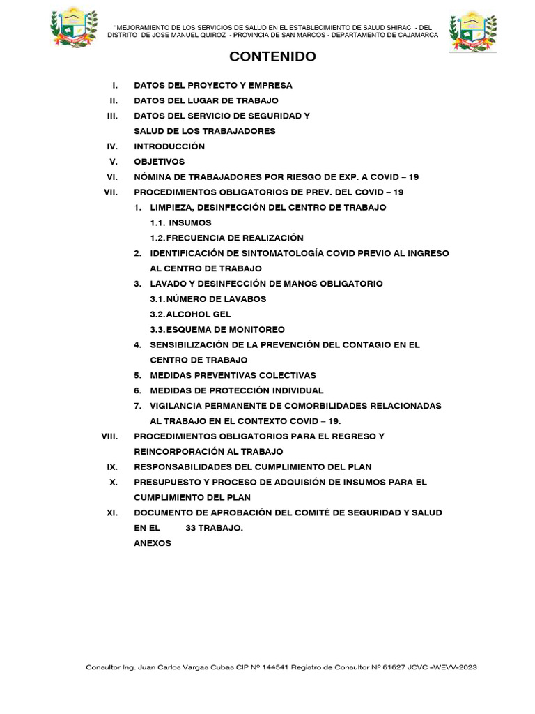 Mejora Salud Shirac: Prevención COVID-19 | PDF | Lavado de manos ...