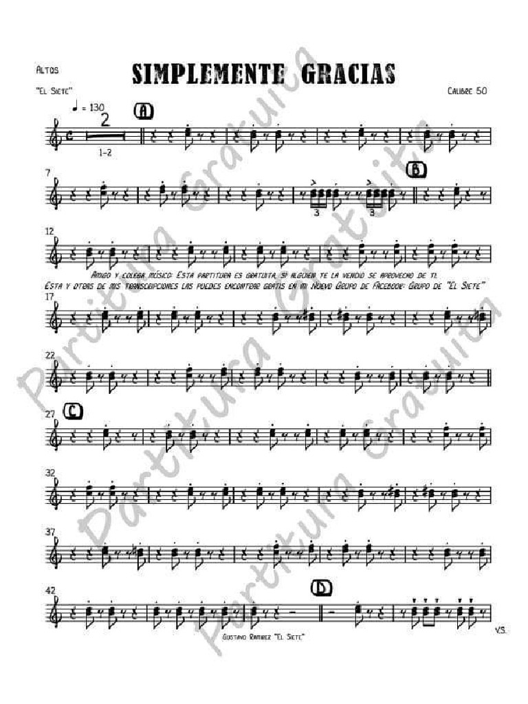 Simplemente Gracias | PDF