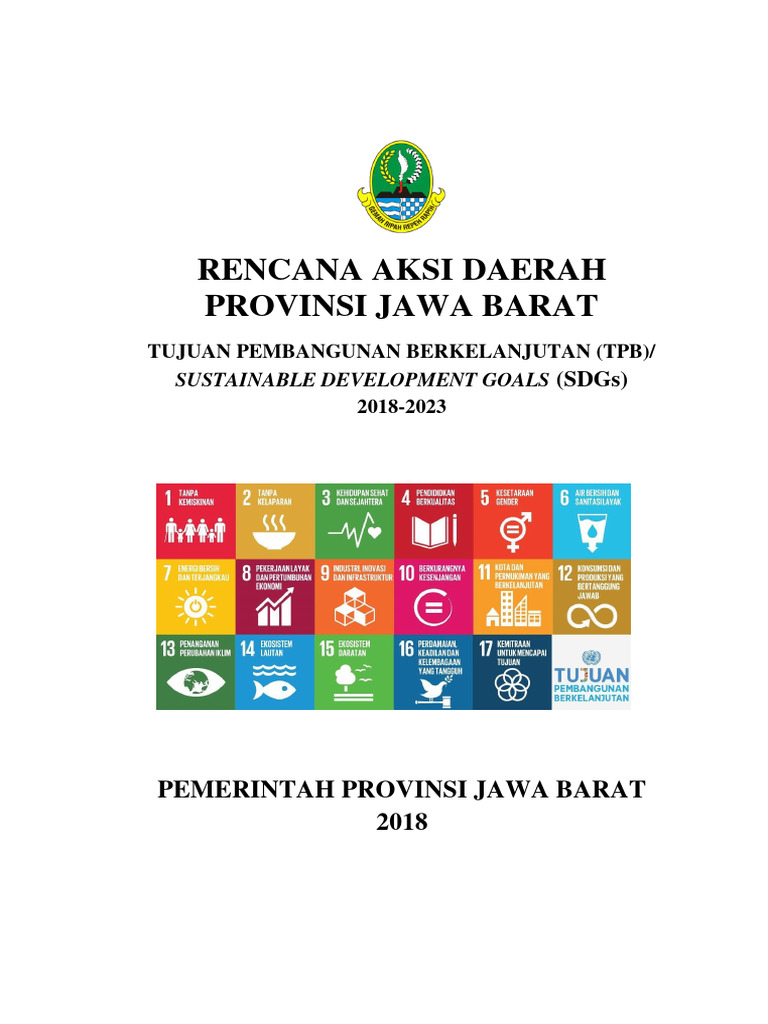 RAD SDGs Jawa Barat Revisi 3.0 FINAL | PDF