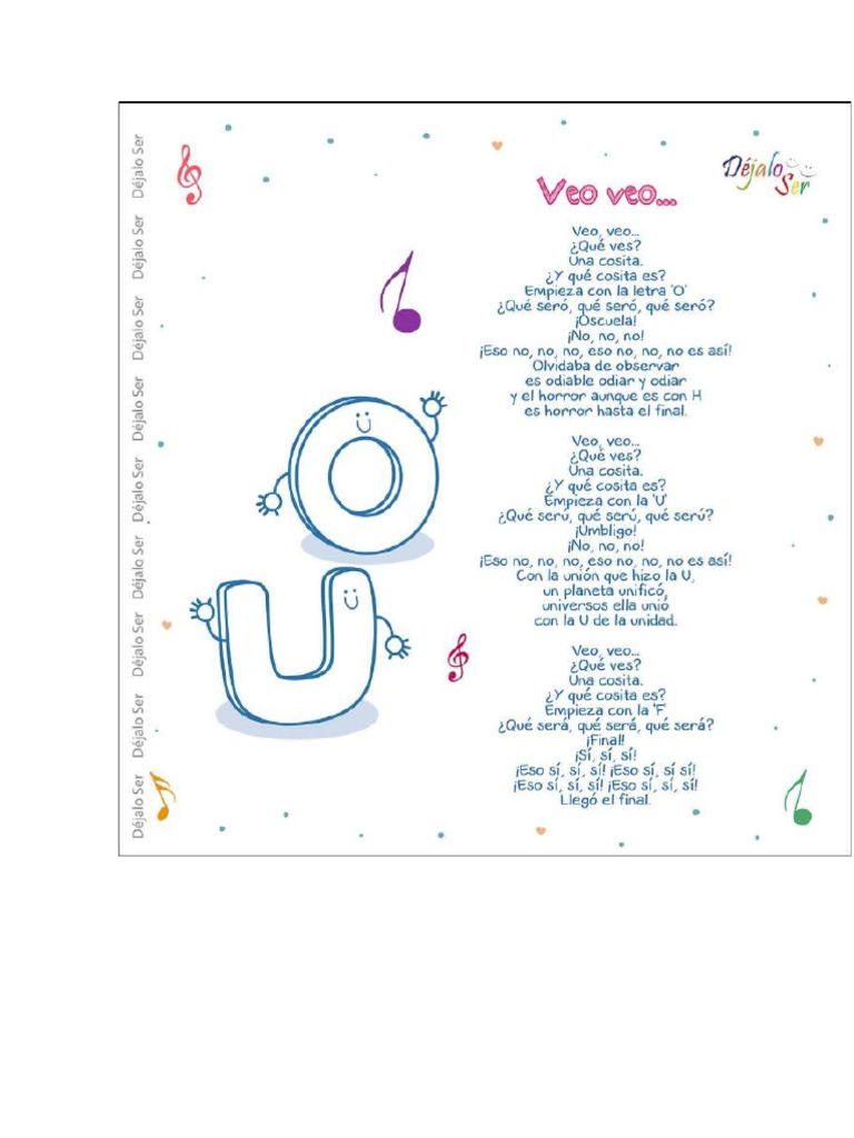 15 CANTOS INFANTILES | PDF